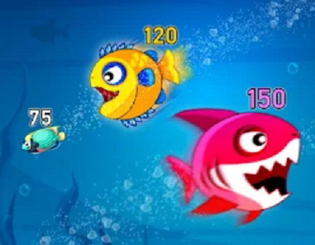 Fish Eat Getting Big - Play Online Fish Eat Getting Big on Karate Bros